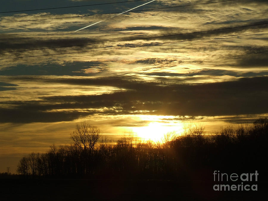 Jet Stream Photograph by Scott Bennett - Fine Art America