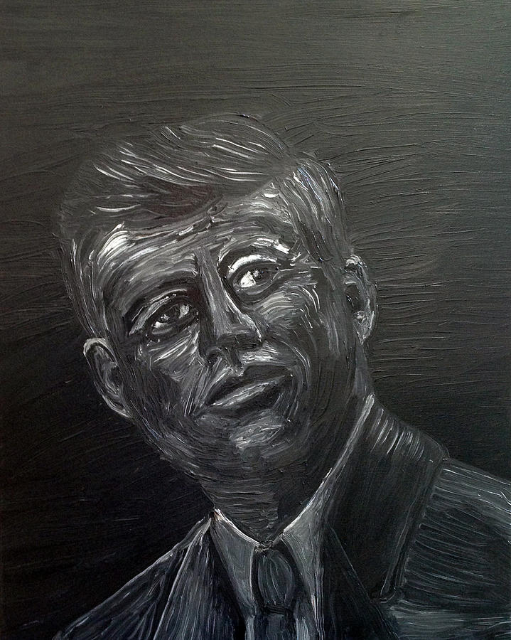 JFK Painting by Deb Wolf - Fine Art America