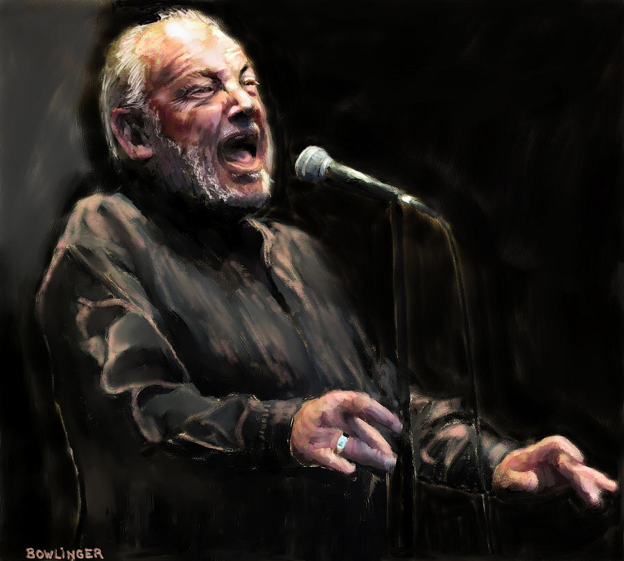 Joe Cocker Digital Art by Scott Bowlinger - Fine Art America