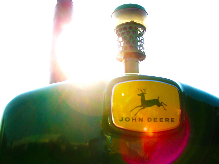 John Deere Sunrise Photograph by Dan Harshman | Fine Art America
