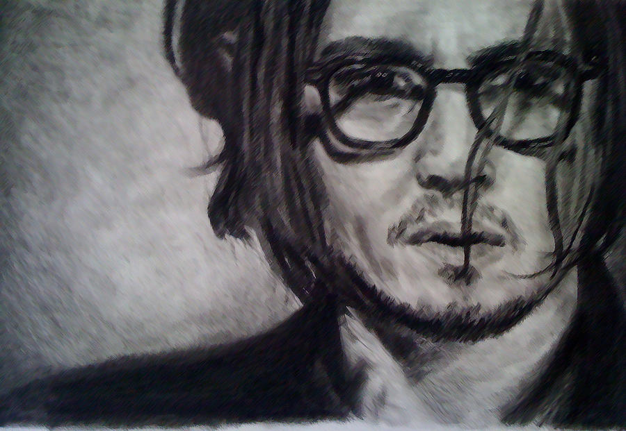 Johnny Depp Drawing by Jake Williams - Pixels