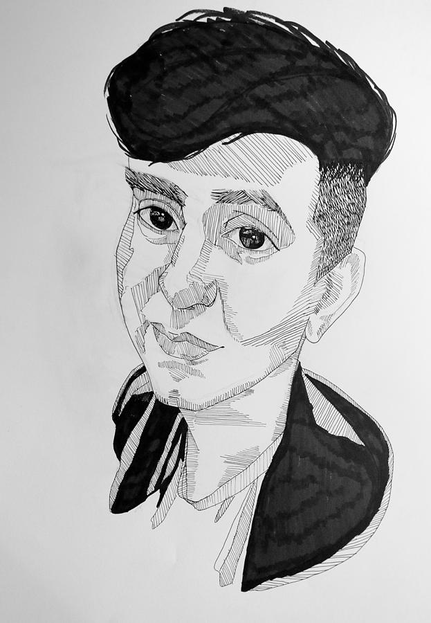 Jorge Drawing by Derek Lamastus - Fine Art America