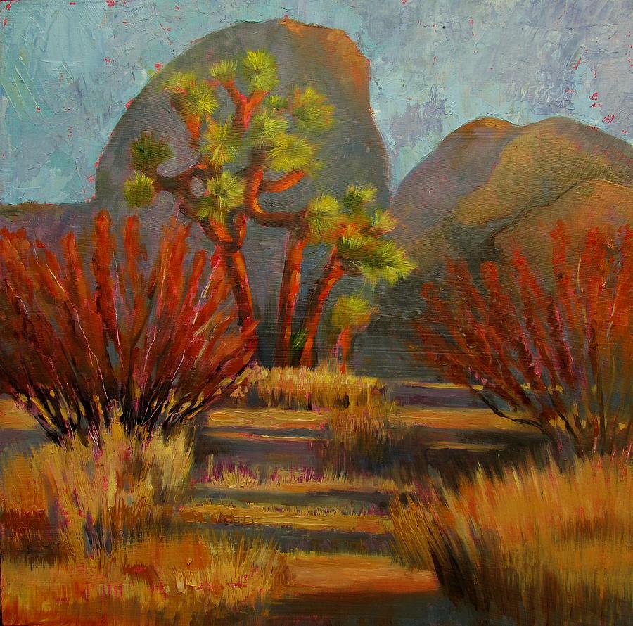 Joshua Tree 1 Painting by Christine Wenderoth - Fine Art America