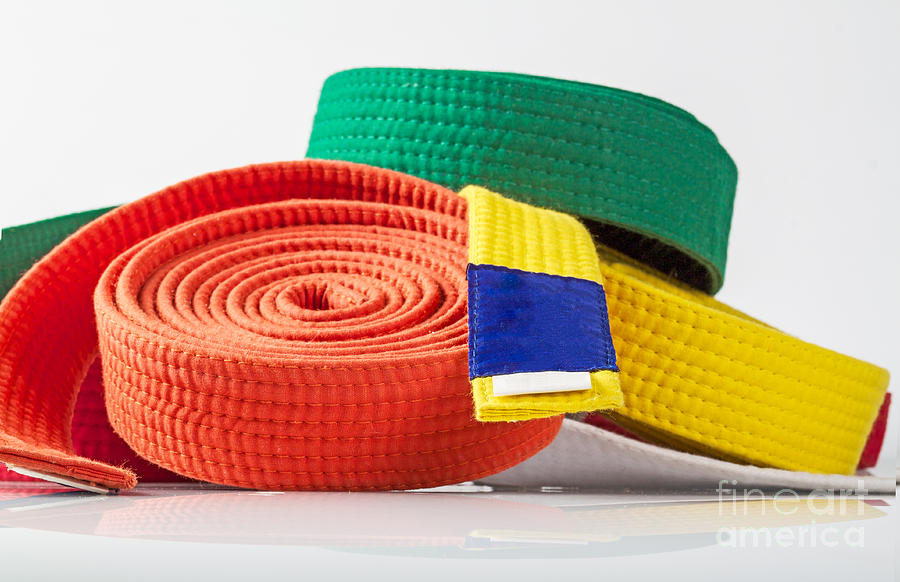 Karate Belts Photograph by Shaun Wilkinson - Fine Art America