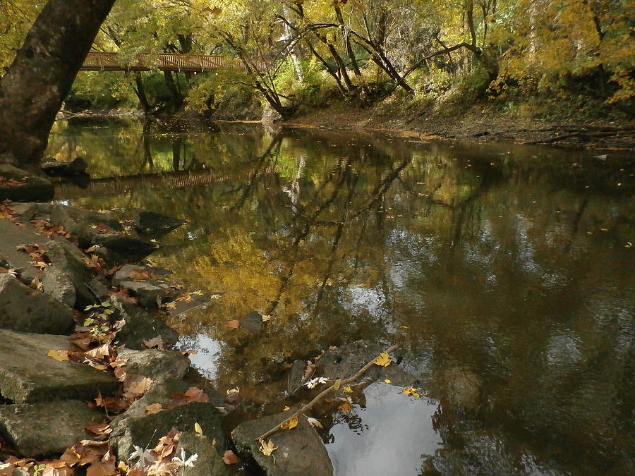 Kickapoo Creek Bridge Photograph by J Anthony Shuff | Fine Art America