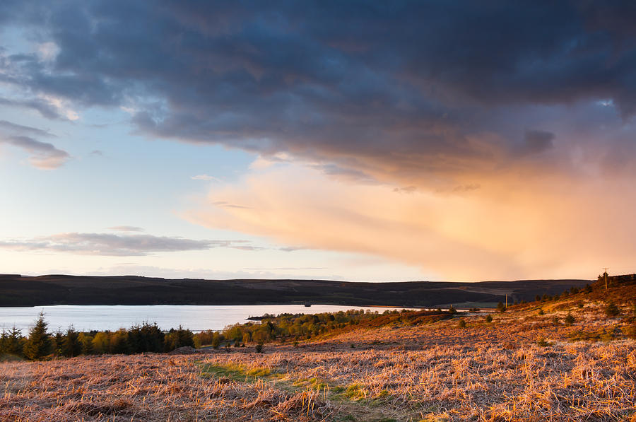 Kielder at sunset Photograph by David Head - Fine Art America