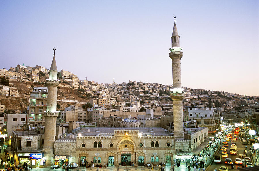 King Hussein Mosque Photograph by Alison Wright - Pixels