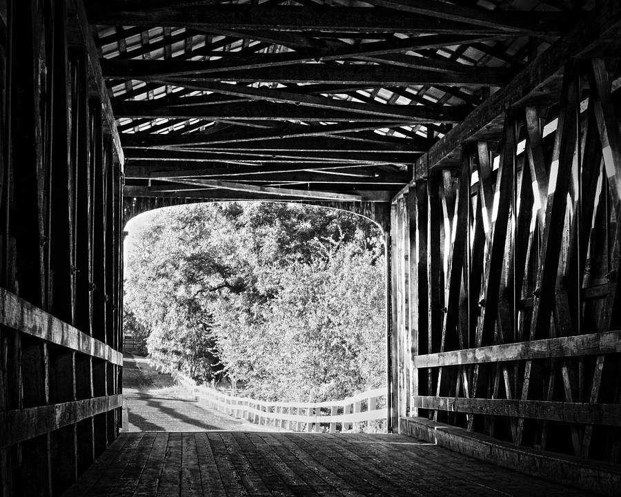 Knights Ferry Covered Bridge Photograph by Troy Montemayor - Fine Art ...