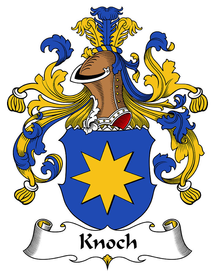 Knoch Coat of Arms German Digital Art by Heraldry - Pixels