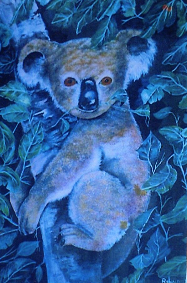 Koala Painting by Ronald Perry - Fine Art America