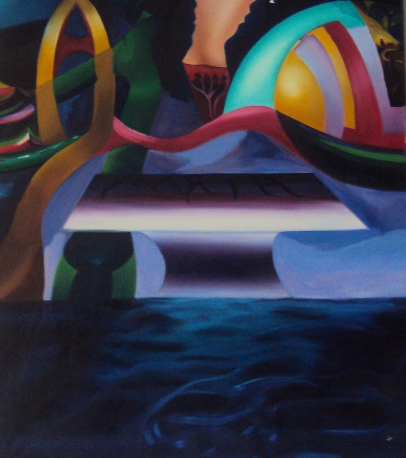 La Pesa Painting by Isaac Leal - Pixels