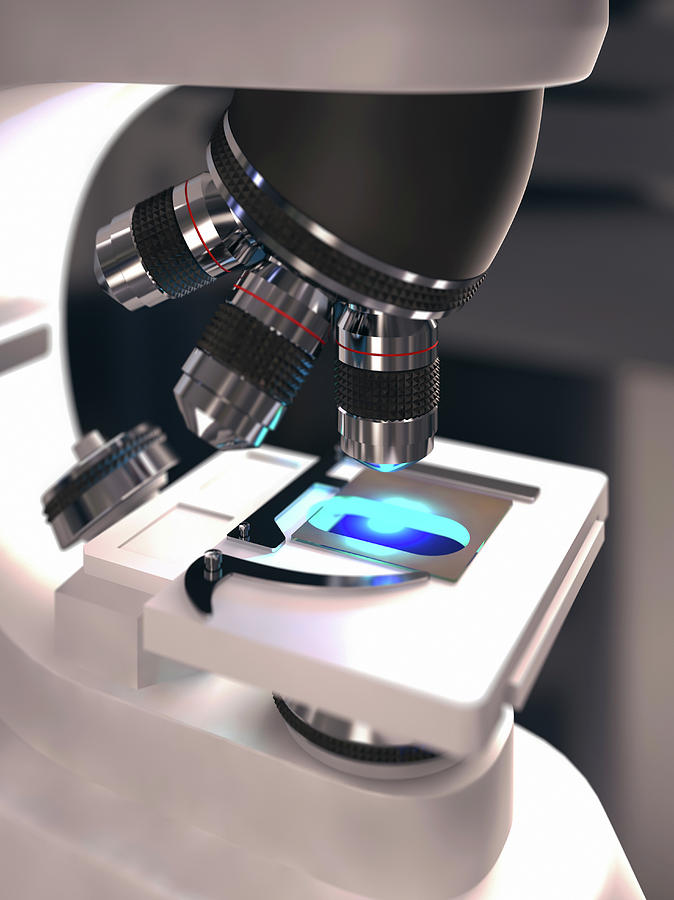 Laboratory Microscope Photograph by Ktsdesign - Fine Art America