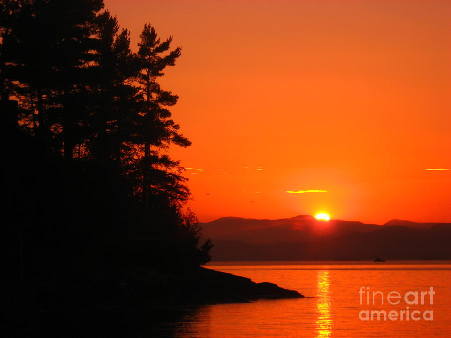 Lake Champlain Sunset