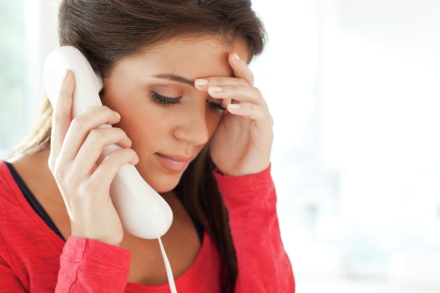 Landline Phone Use Photograph By Ian Hootonscience Photo Library Fine Art America