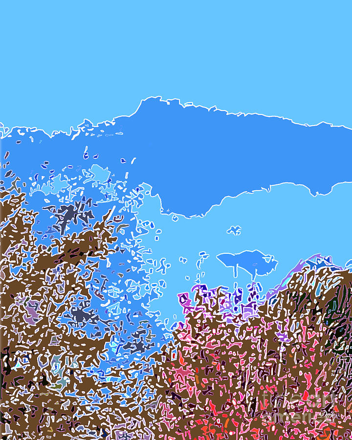 Landscape Silver Lining Digital Art by Keith Ryan | Fine Art America