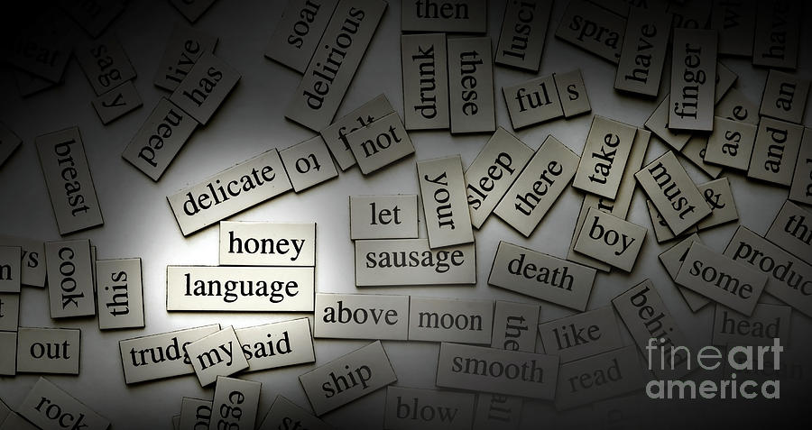 Language Photograph by THP Creative - Fine Art America