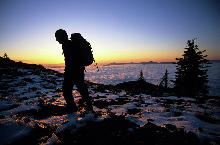 Late Fall, Approaching A Climb Photograph by Bennett Barthelemy - Fine ...