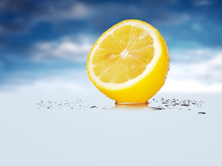 Lemon Digital Art by Abram Van Eijk - Fine Art America