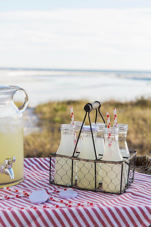 Lemonade On The Beach Photograph by Stephen DeVries - Pixels