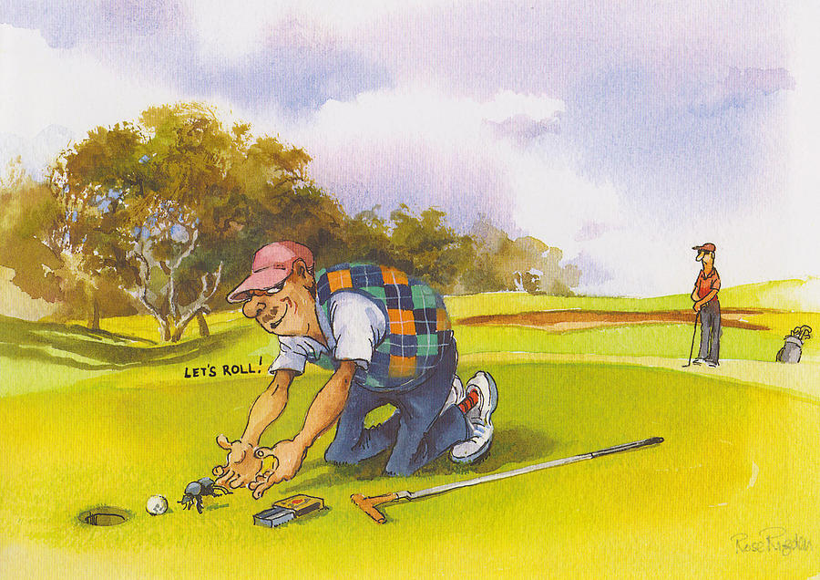 Let's roll Painting by Rose Rigden | Pixels