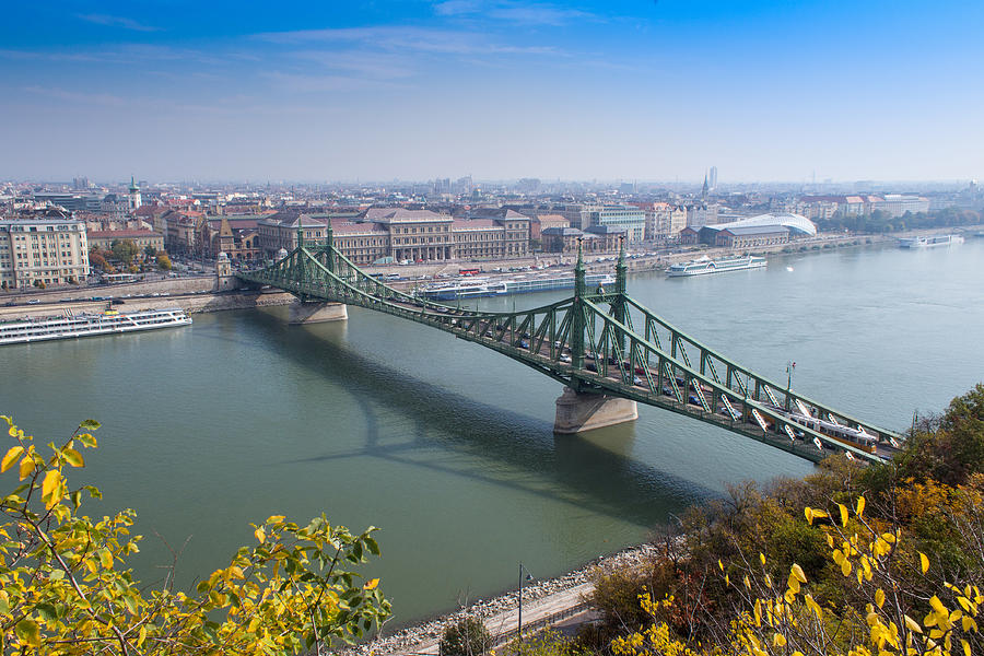 Liberty bridge Photograph by Colin Porteous - Pixels