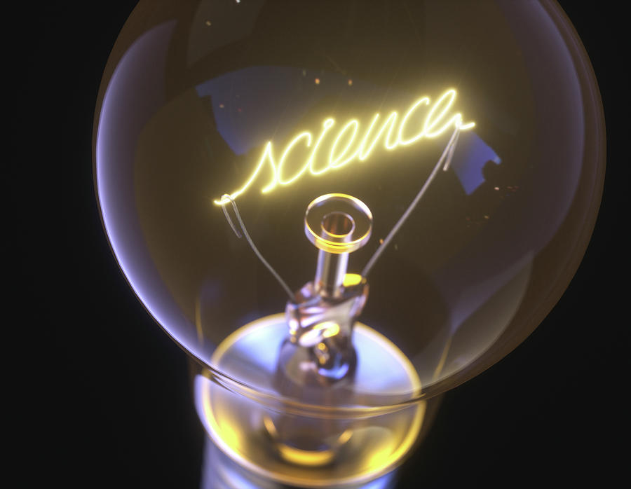Light Bulb Science Photograph by Ktsdesign/science Photo Library - Pixels