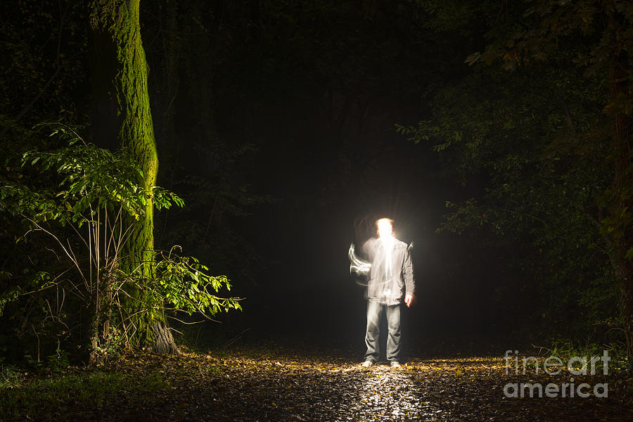 Light man Photograph by Mats Silvan - Fine Art America