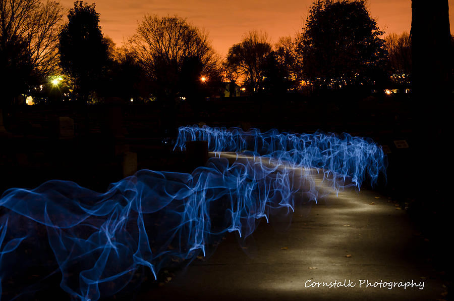 Lighted Path Photograph by Ronald Grutter - Fine Art America