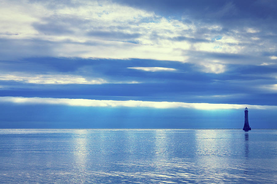 Lighthouse In The Sea by Mammuth