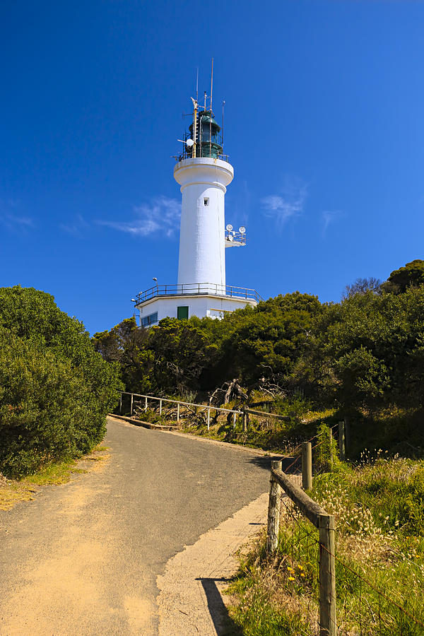 Lighthouse Path Photograph by Maxwell Jordan - Pixels