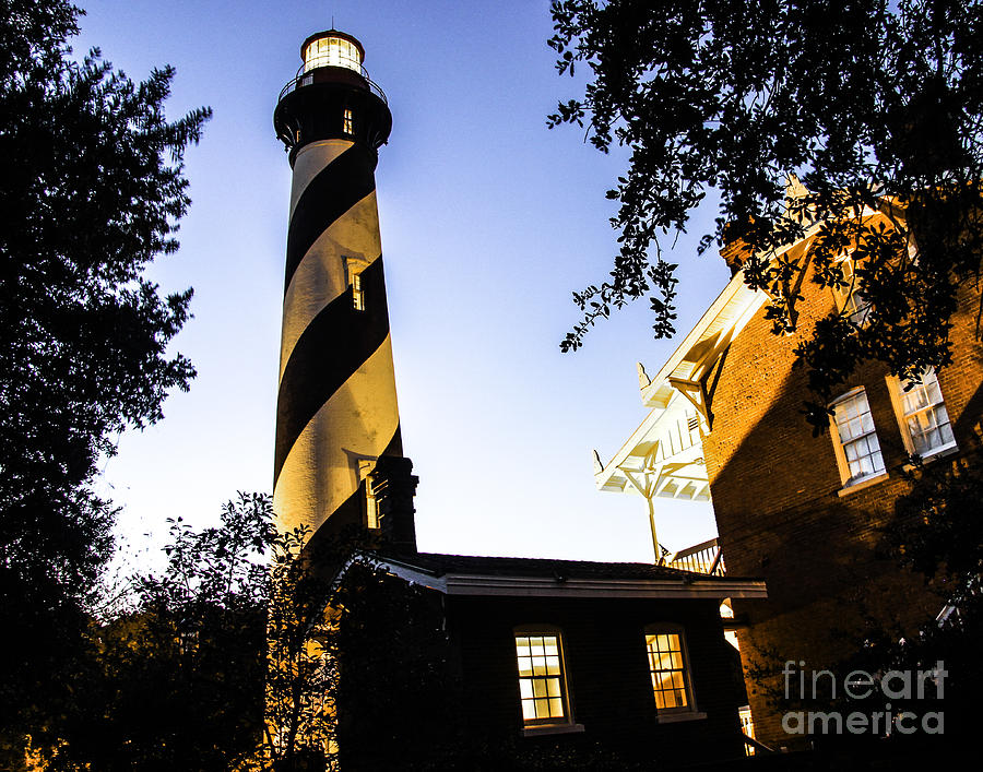 Lighthouse Saint Augustine Photograph by Scott Moore | Fine Art America