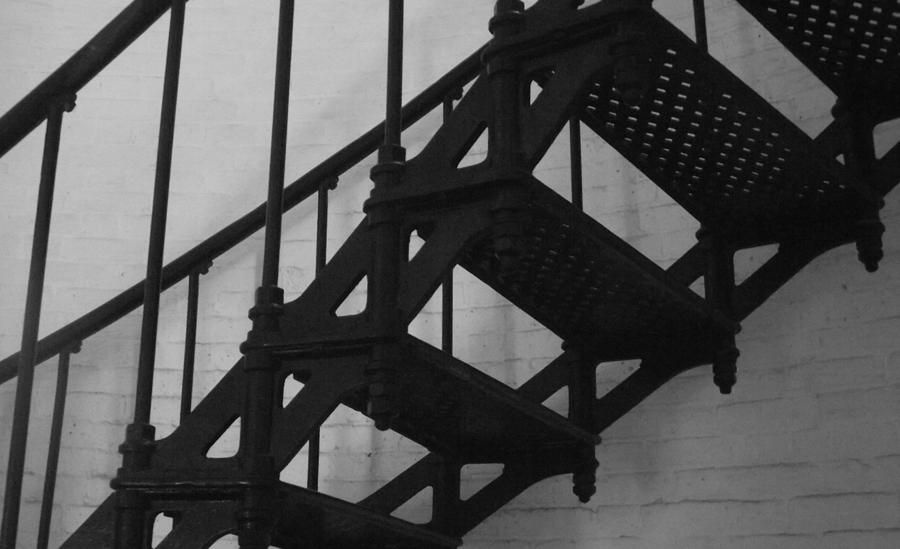 LightHouse Steps Photograph by Rebecca West - Fine Art America