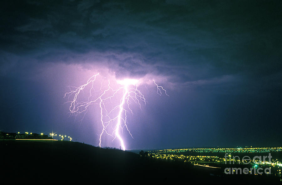 Lightning Photograph by Ken Meisner - Fine Art America