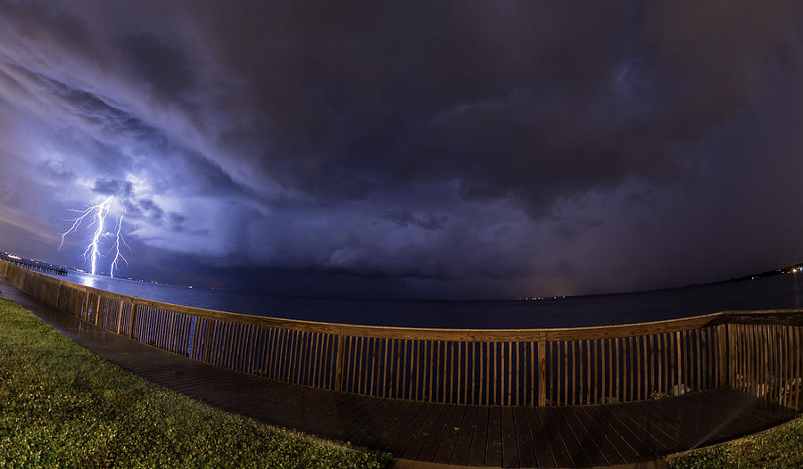 Lightning Strike Photograph by David Faison - Fine Art America