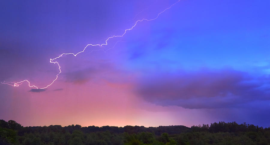 Lightning Strike Photograph by ARRA Creative Studio - Fine Art America