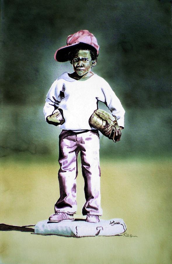 Lil Pitcher Painting by Todd Spaur - Fine Art America