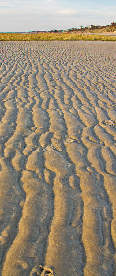 Lines in the sand. Photograph by Wayne Vedvig - Pixels