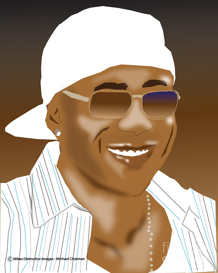 Ll Cool J Digital Art By Michael Chatman Pixels