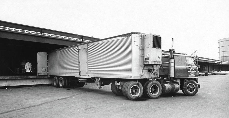Loading Dock, 1967 Photograph by Granger