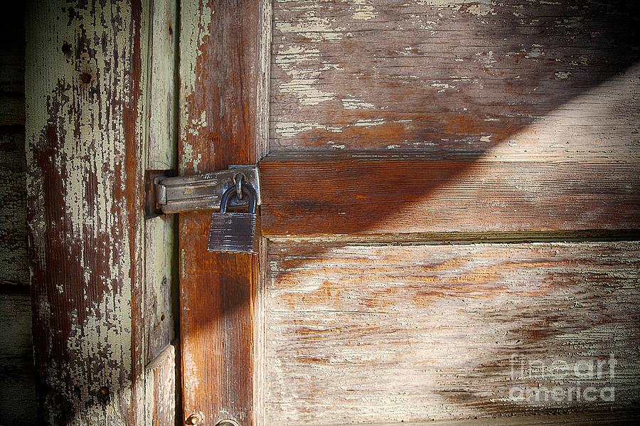 Lock in Locke Photograph by Andrew Brooks