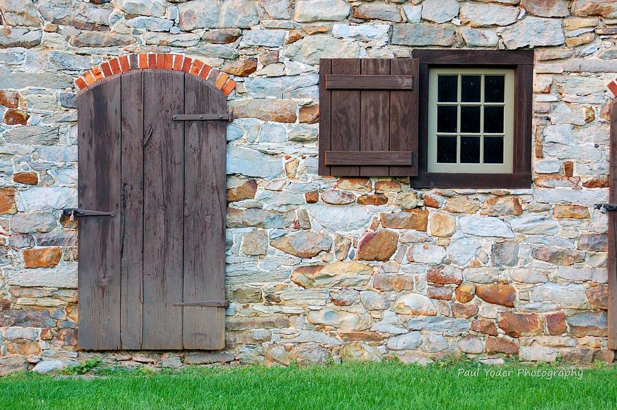 Locked Door Open Shutter Photograph by Paul Yoder - Fine Art America