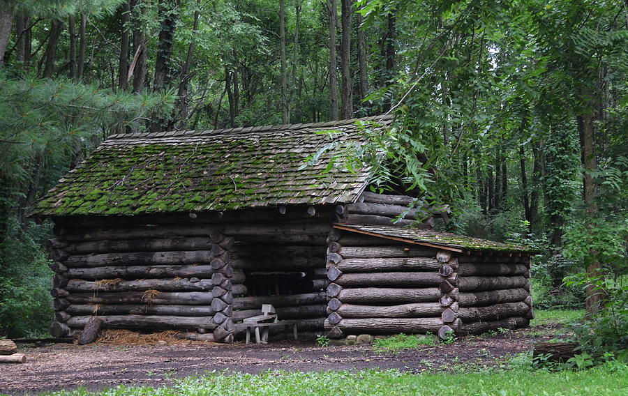 Log Barn Photograph by Xcape Photography - Pixels