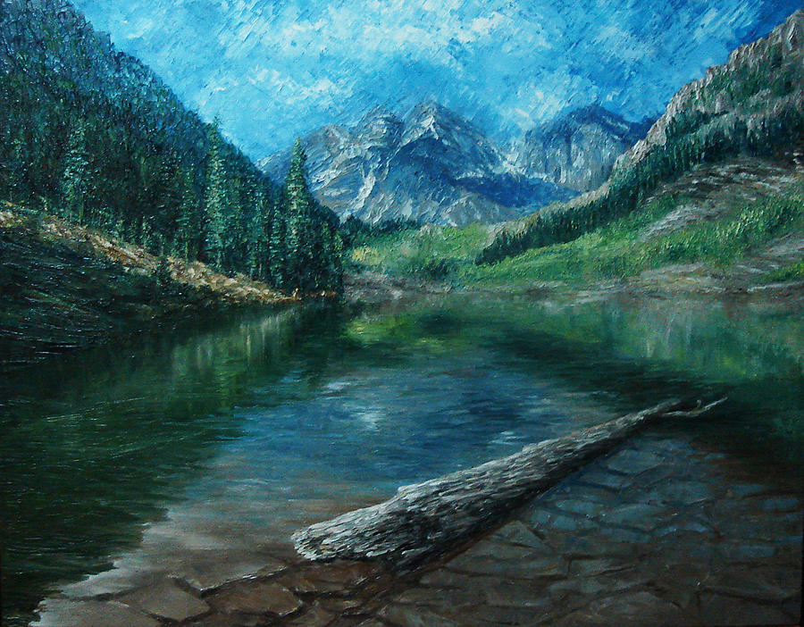 Log Painting by Sethu Madhavan - Fine Art America