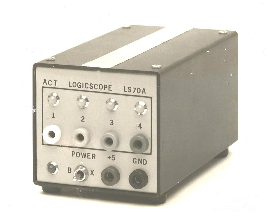 logic scope LS70A Photograph by Ted Pollard - Pixels
