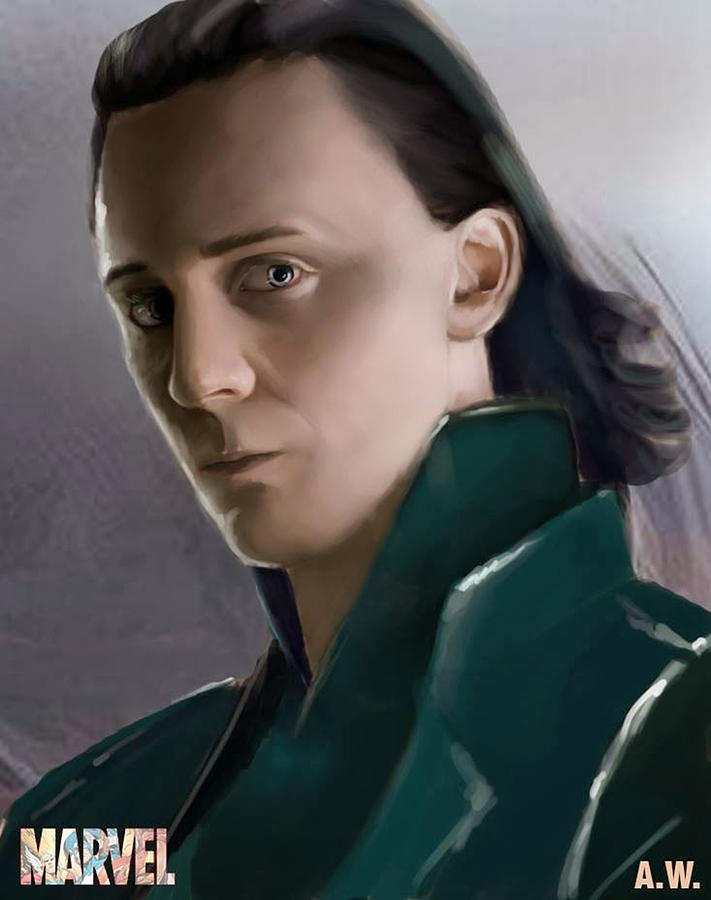 Loki Digital Art by Andra Watson - Fine Art America