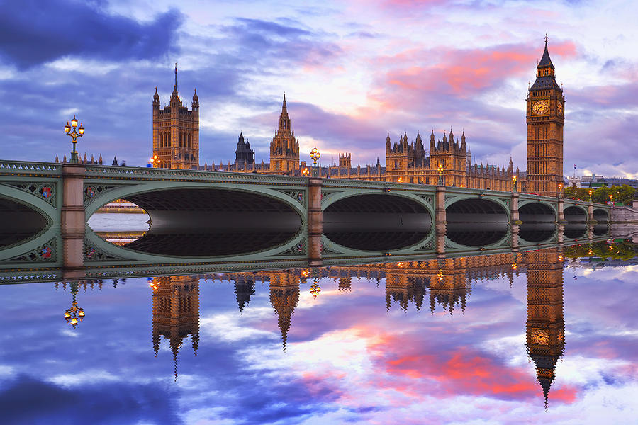 London Reflection Photograph by Michael Walsh - Fine Art America