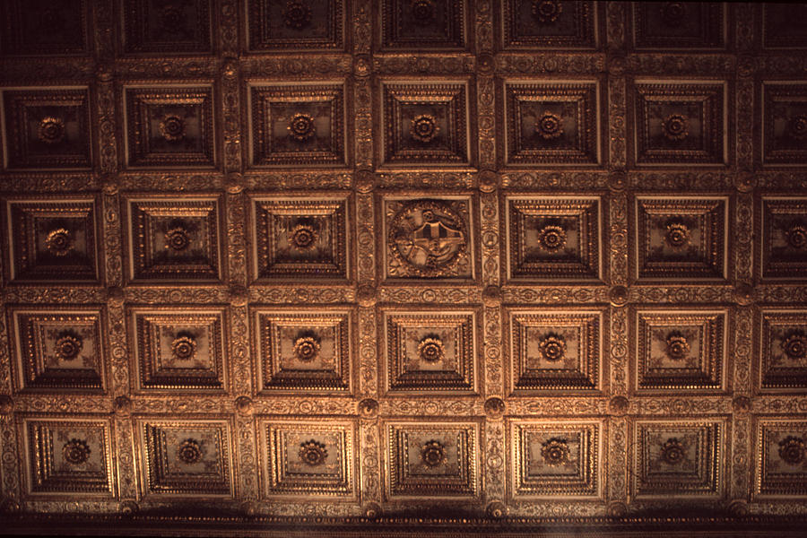 Looking Up Rome Ceiling Photograph by David Hohmann - Fine Art America