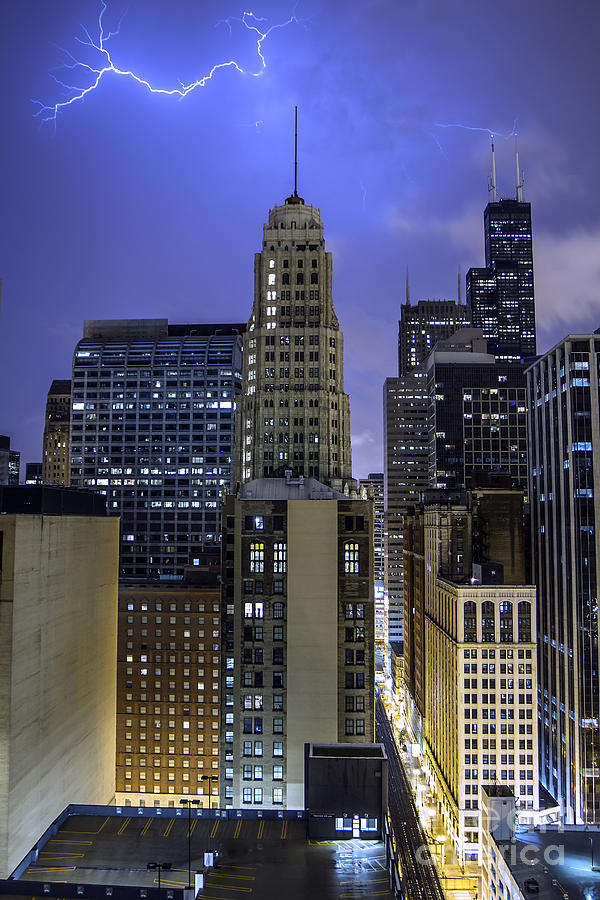 Loop Lightning Photograph by Steven K Sembach - Pixels