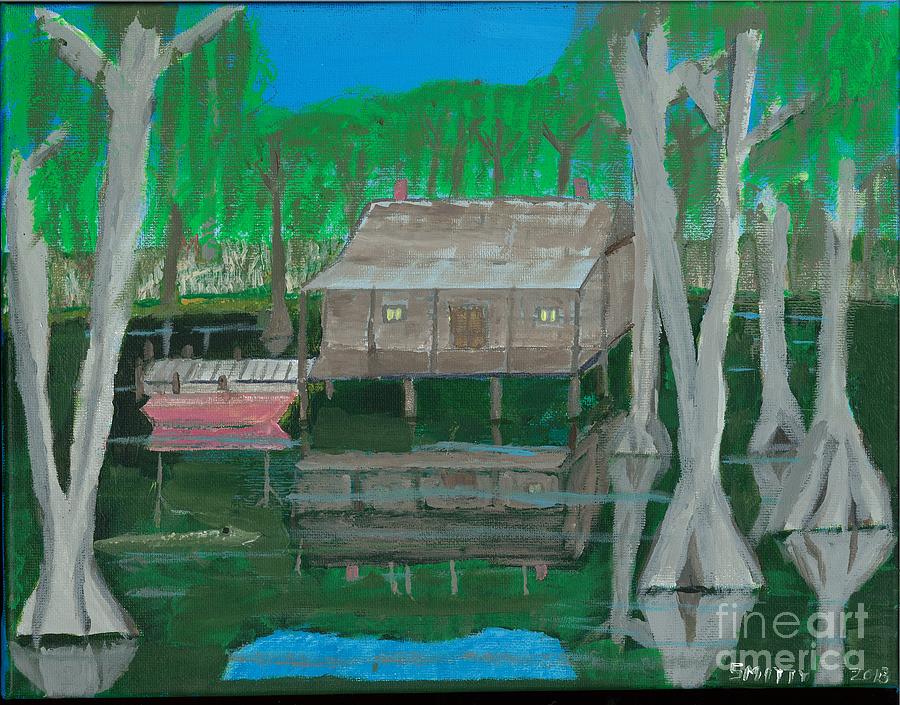 Louisiana Bayou Painting by Rob Smith - Fine Art America