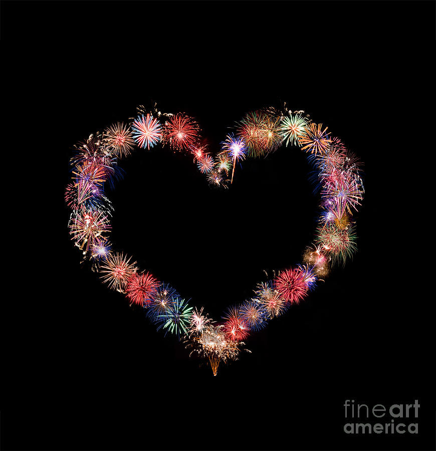 Love Explosion Digital Art by Kitty Bitty - Fine Art America